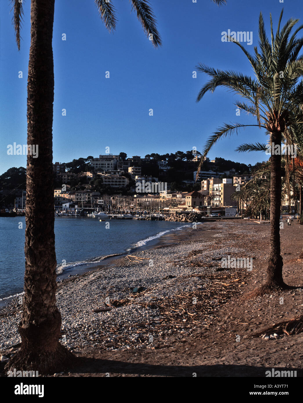 Es Port Soller Mallorca Stock Photo - Alamy