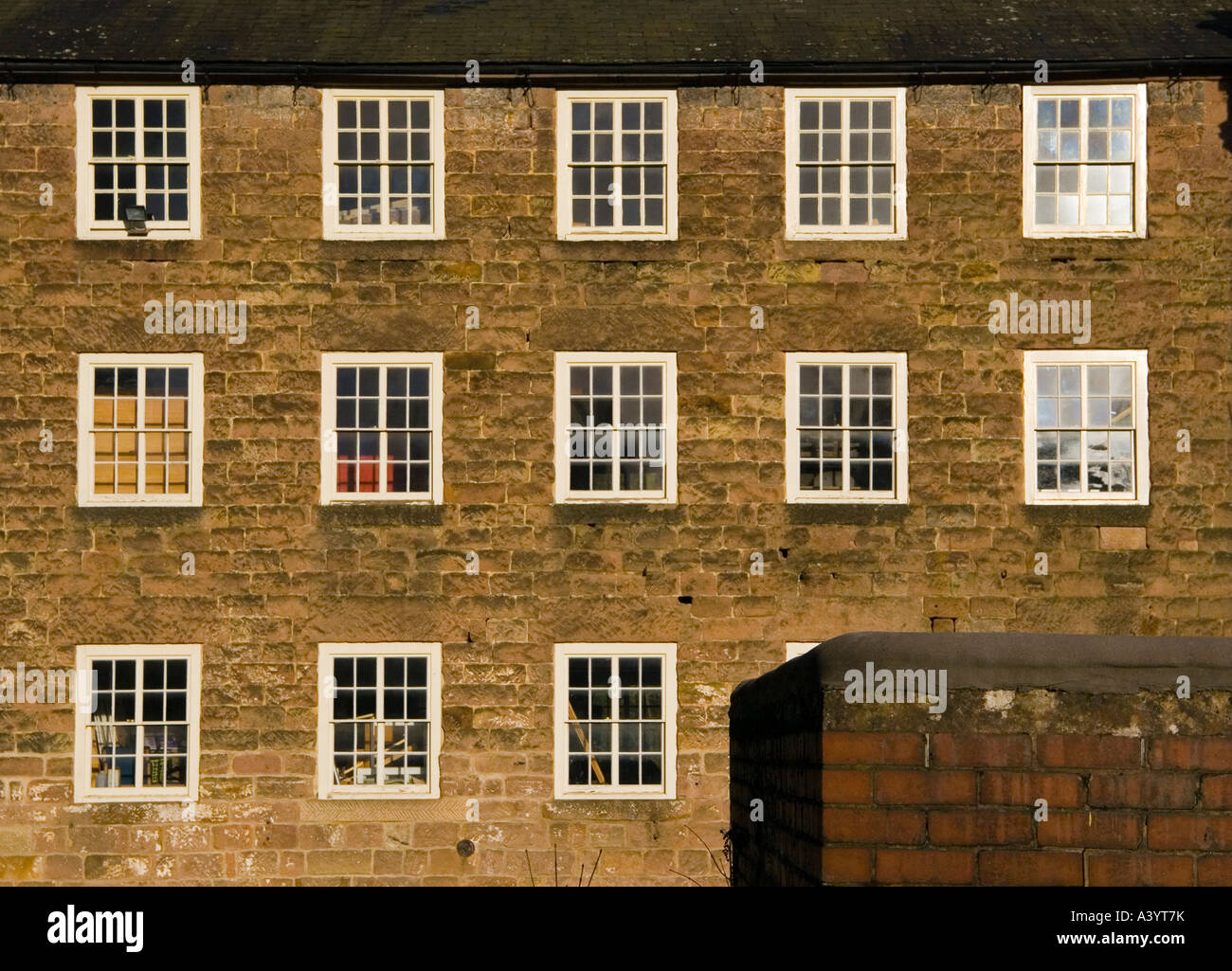 Cromford Mill Derbyshire England the first water powered cotton ...