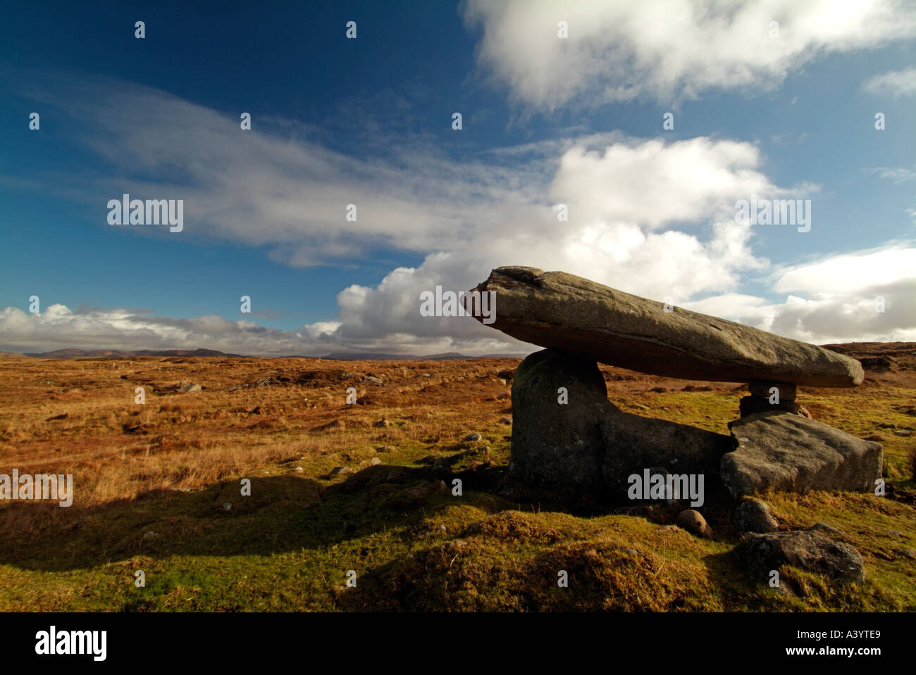 Kilclooney Dolmen County Donegal Ireland Stock Photo - Alamy
