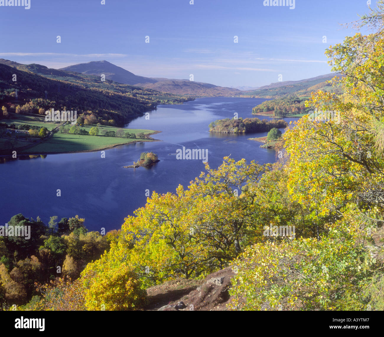 Loch tummel road hi-res stock photography and images - Alamy