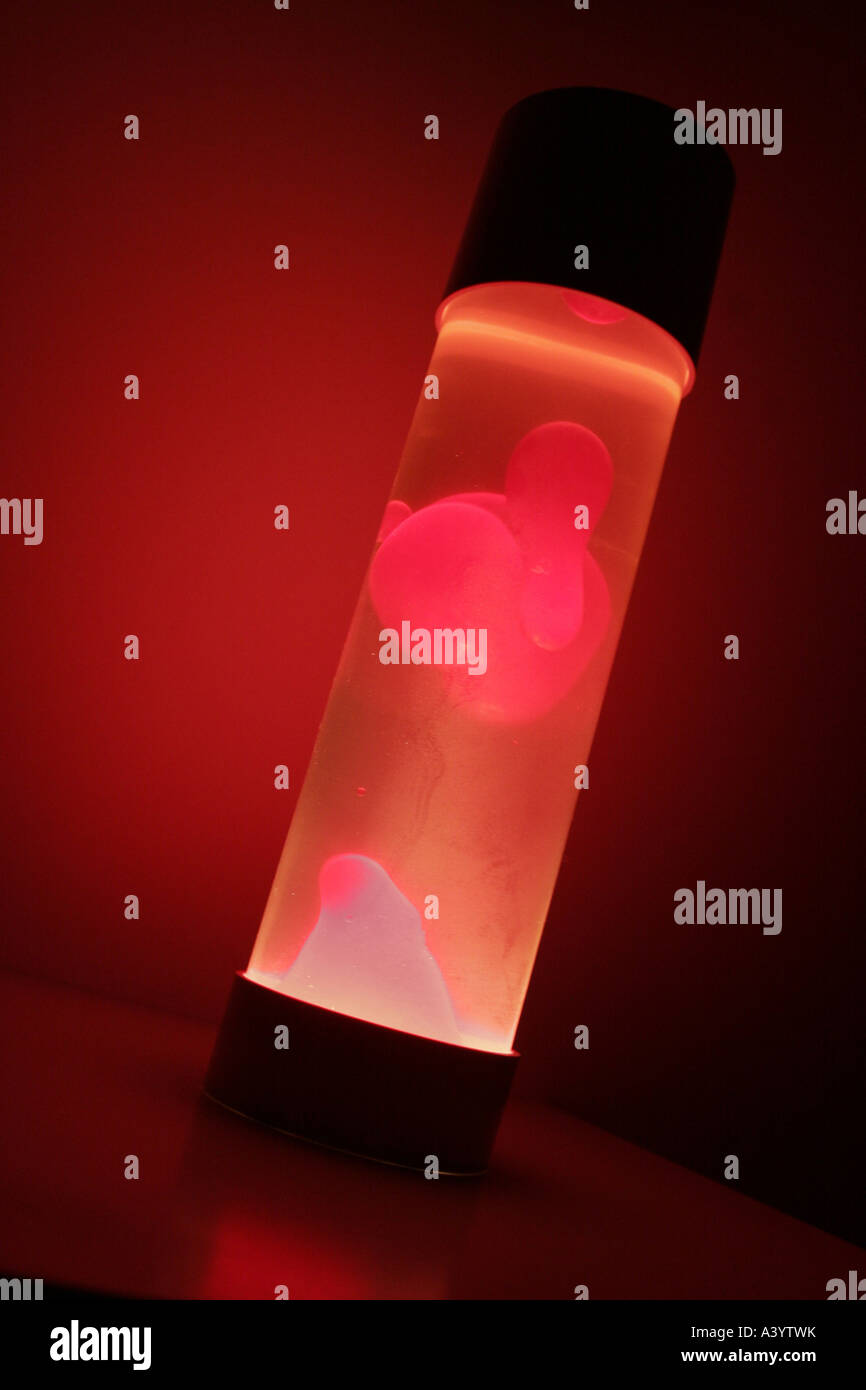 working lava lamp Stock Photo - Alamy