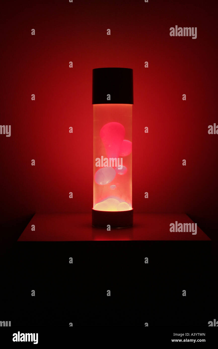 working lava lamp Stock Photo - Alamy