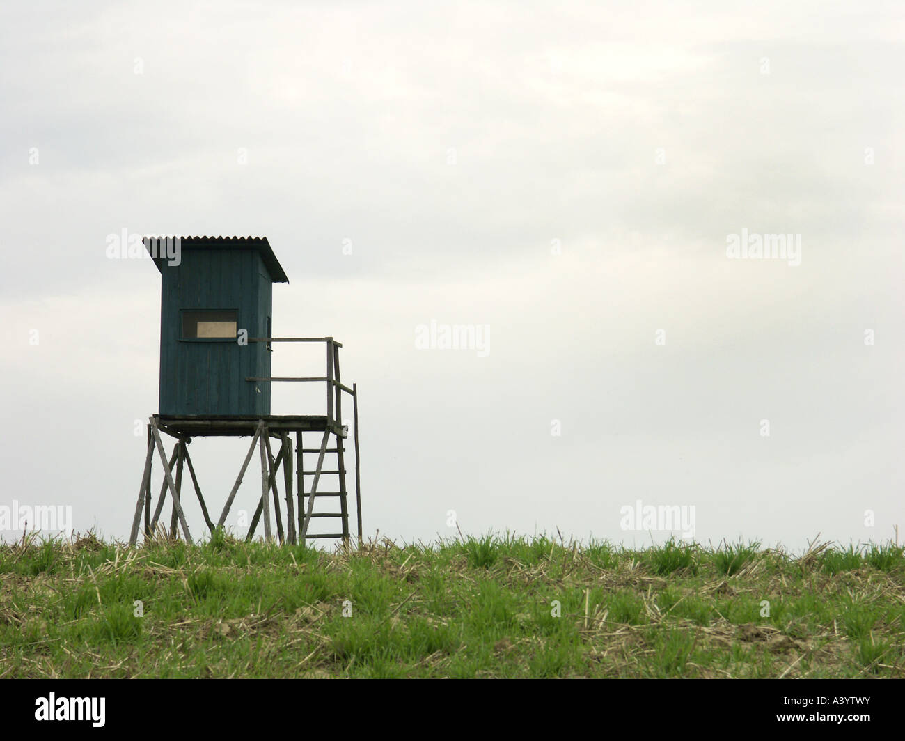 raised hide, Germany Stock Photo - Alamy