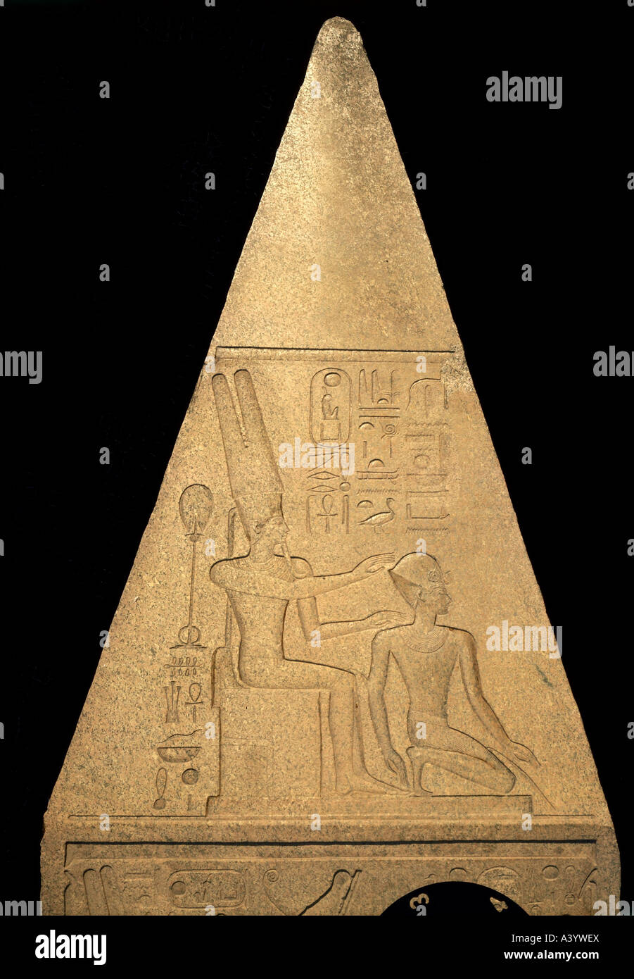 Hatshepsut, Queen of Egypt circa 1490 - 1468 BC (18th dynasty), crowned ...