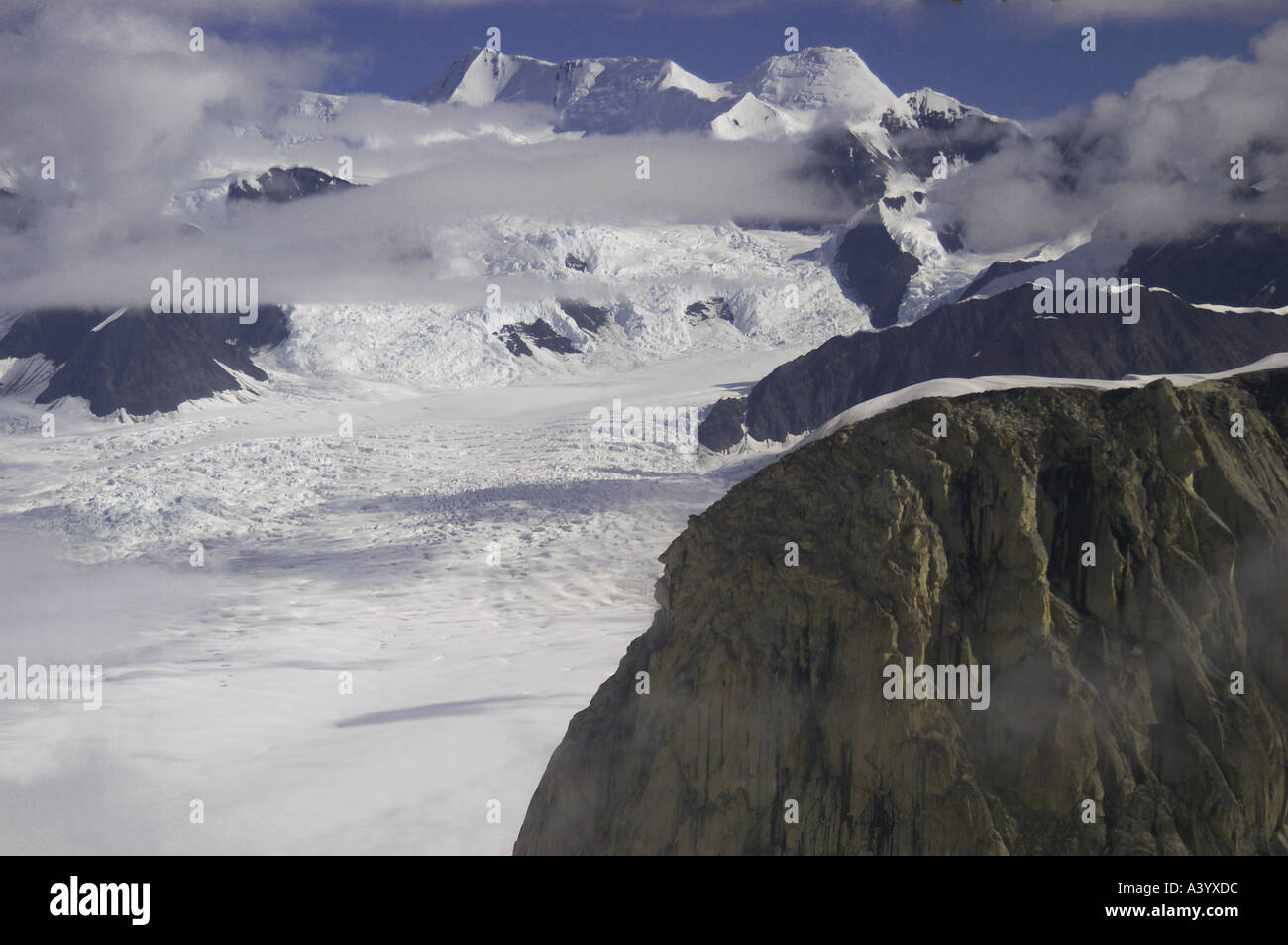 mountain ridge Alaska Stock Photo - Alamy