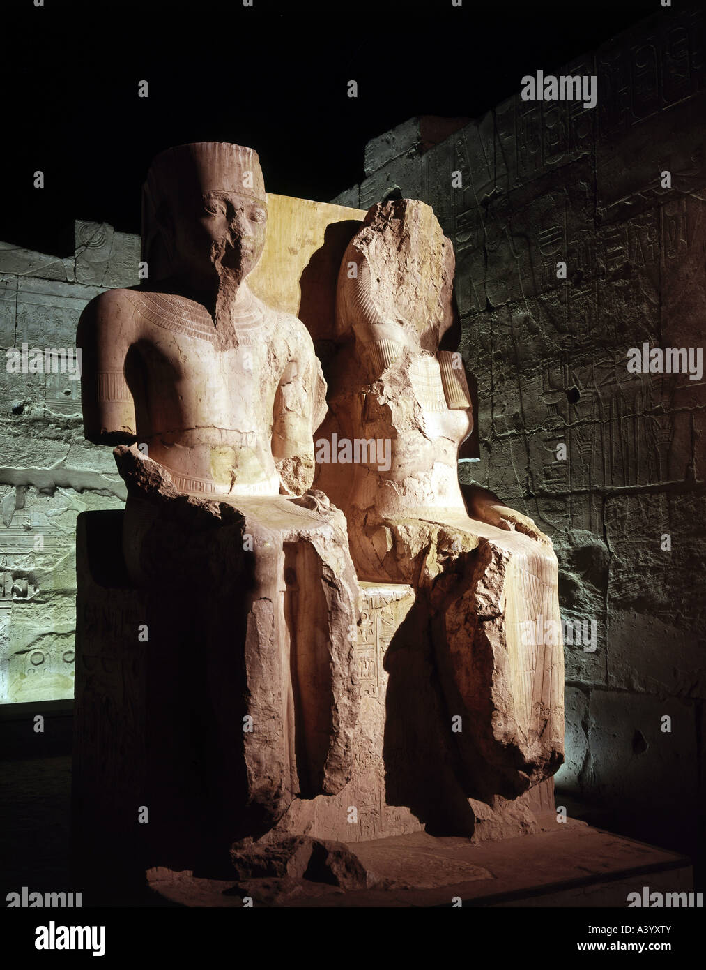 Hapu temple luxor egypt hi-res stock photography and images - Alamy