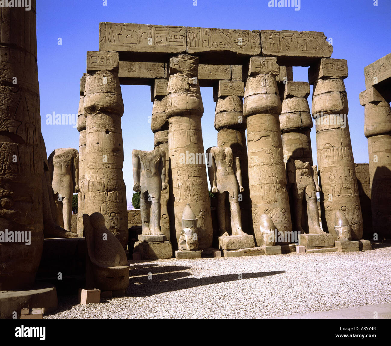 Hapu temple luxor egypt hi-res stock photography and images - Alamy