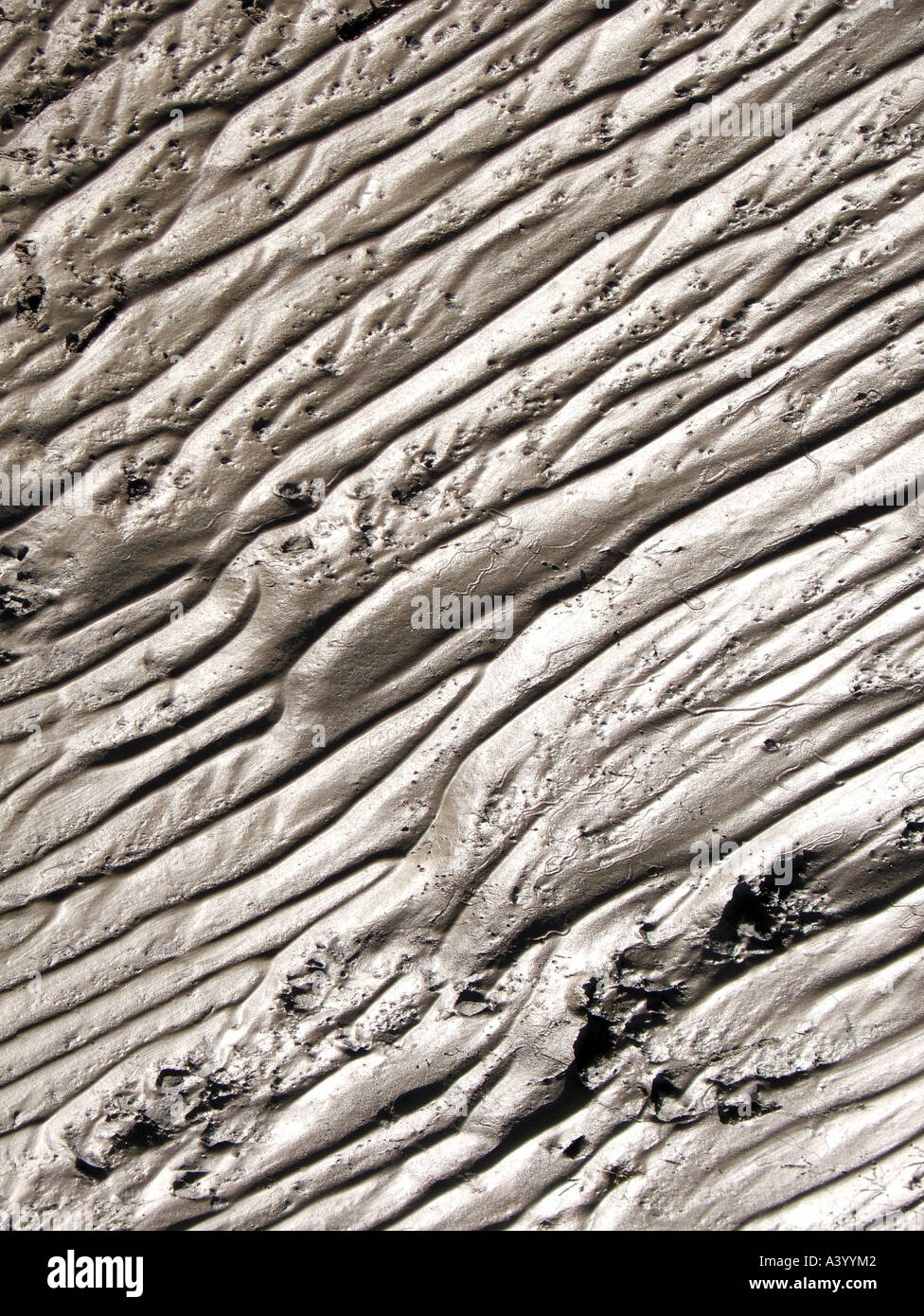 wave patterns in sand Stock Photo - Alamy