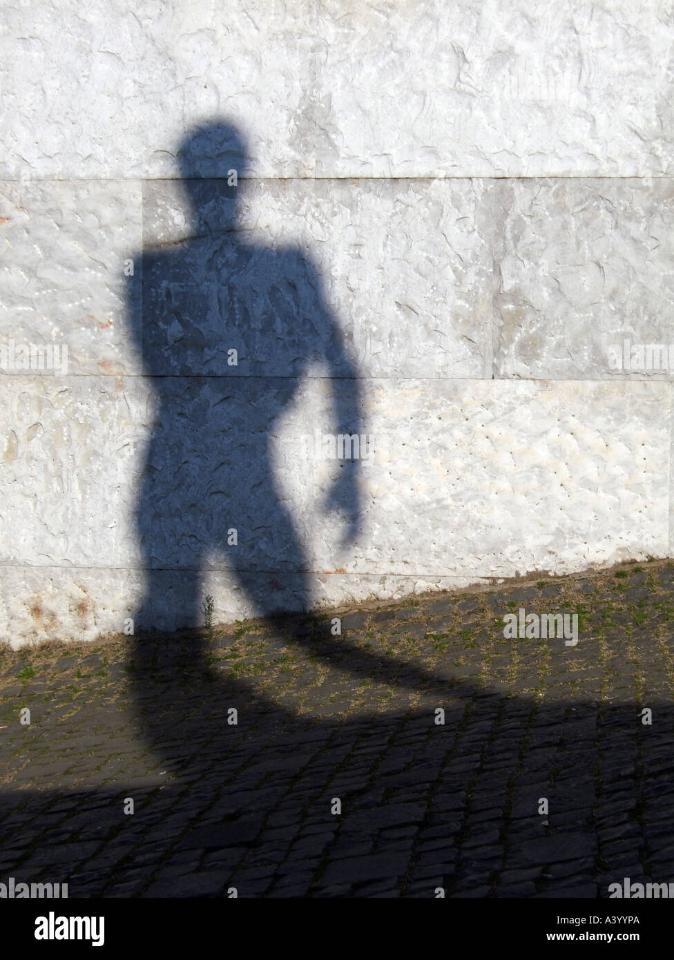 Shadow of statue in stadio dei marmi hi-res stock photography and ...