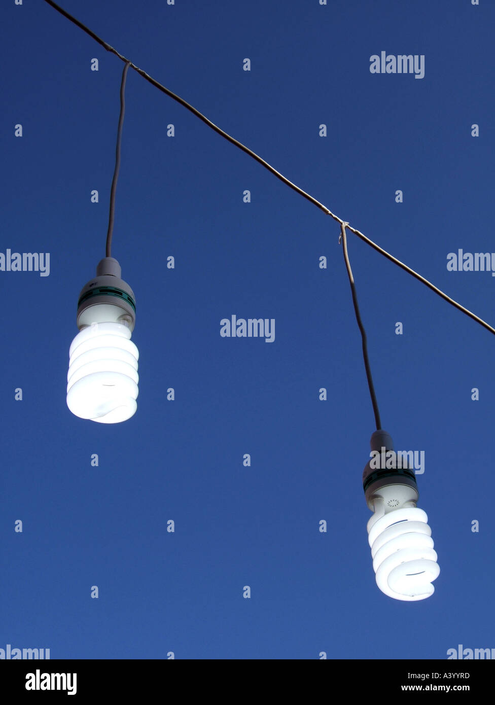 energy saving bulbs Stock Photo - Alamy