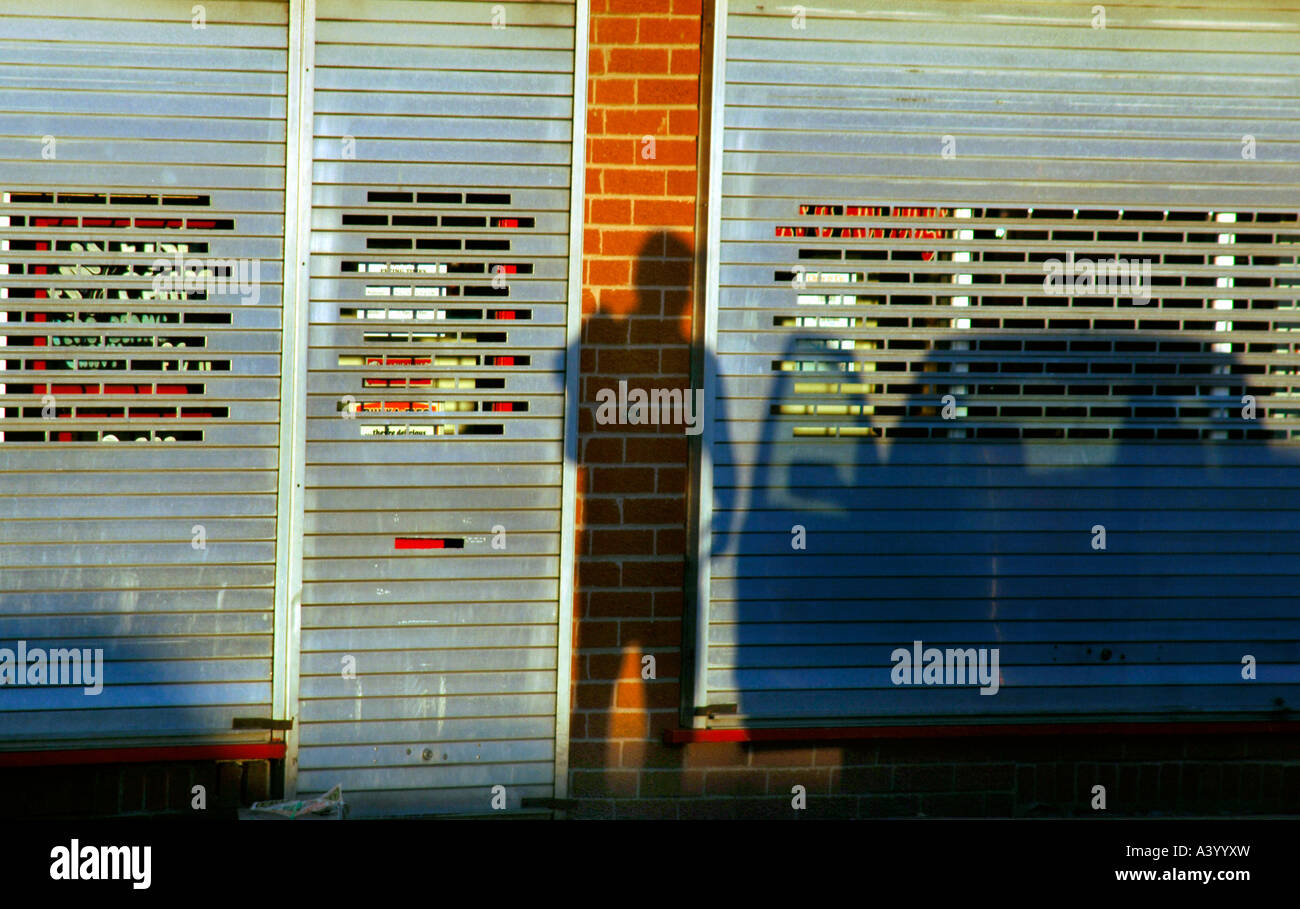 Man hiding shadows hi-res stock photography and images - Alamy