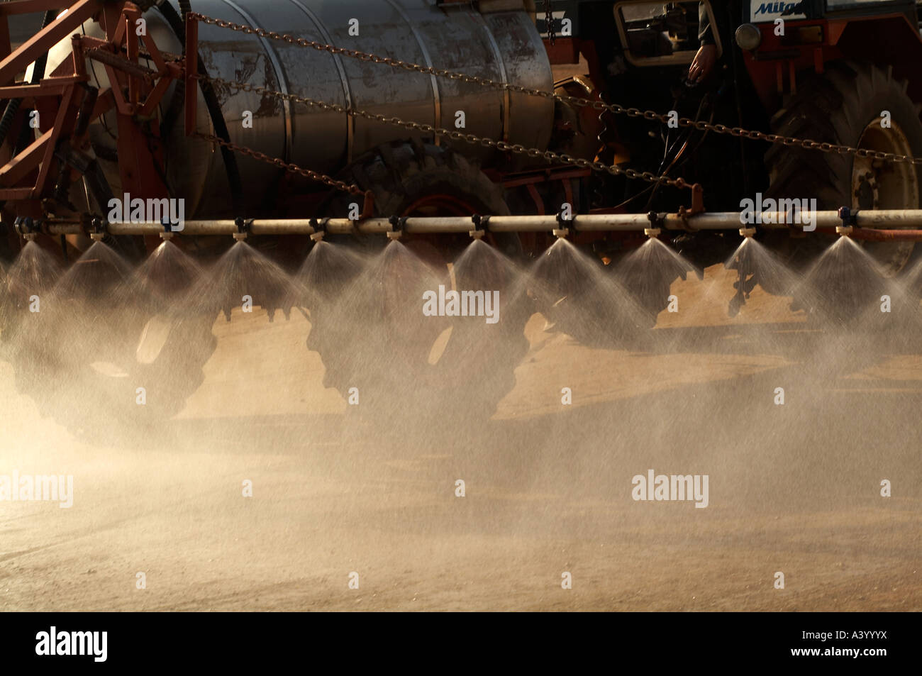 Fertilizing spray sprayed hi-res stock photography and images - Alamy