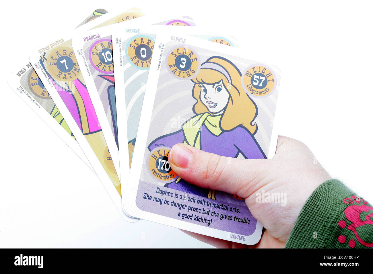 Child Holding Playing Cards Stock Photo - Alamy