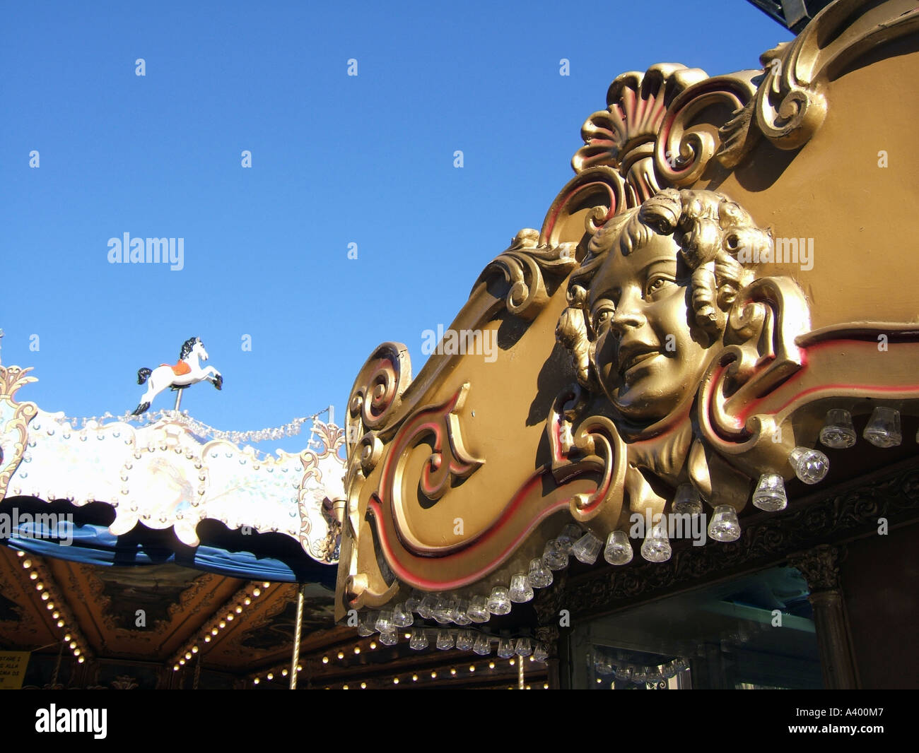 fair ground roof Stock Photo - Alamy