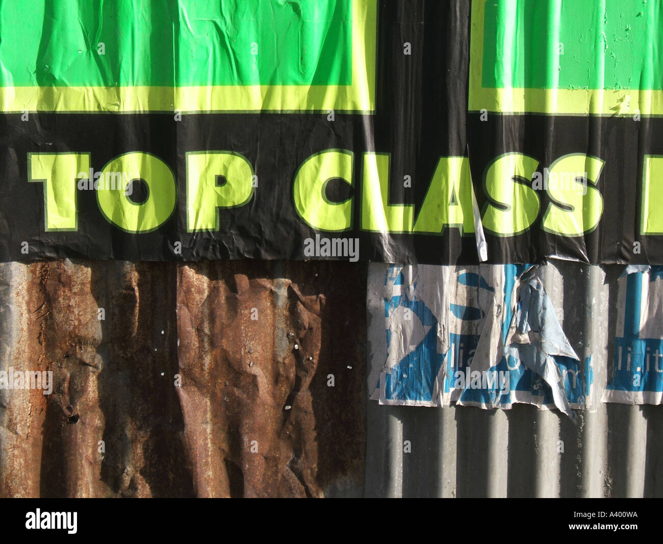 top class words on advertisement Stock Photo - Alamy