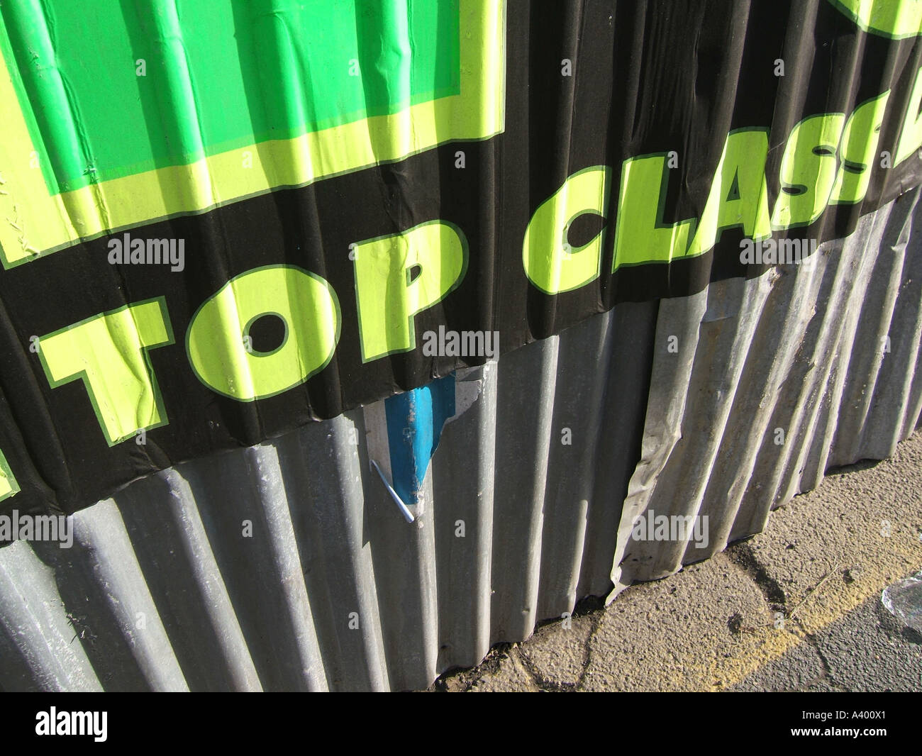 top class words on advertisement Stock Photo - Alamy
