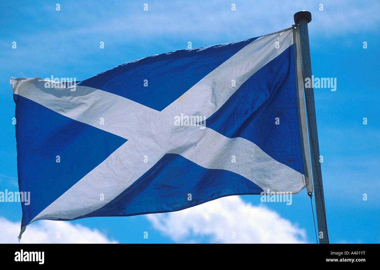 St andrews flag hi-res stock photography and images - Alamy