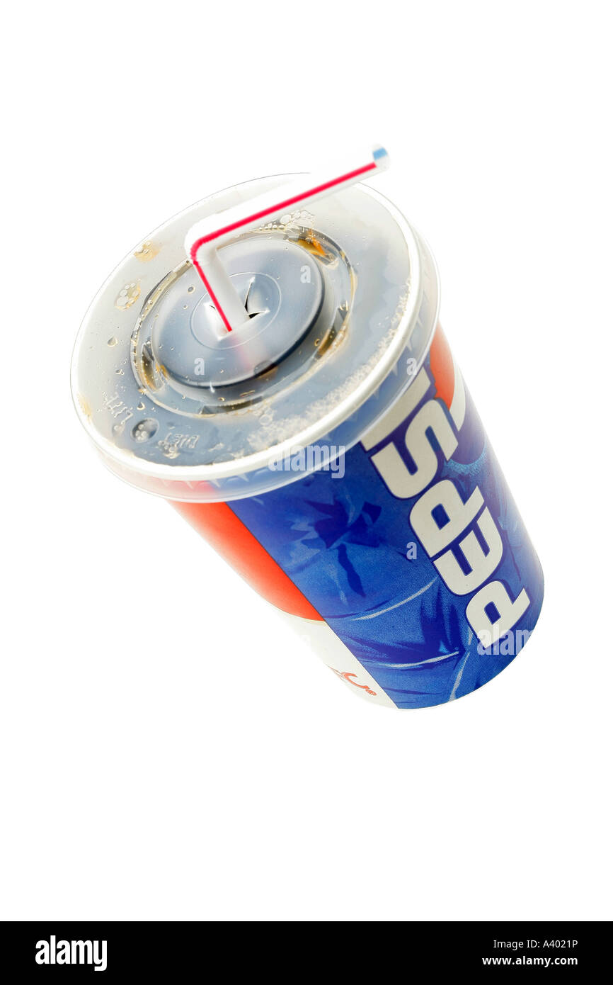 Cup pepsi cola straw hi-res stock photography and images - Alamy