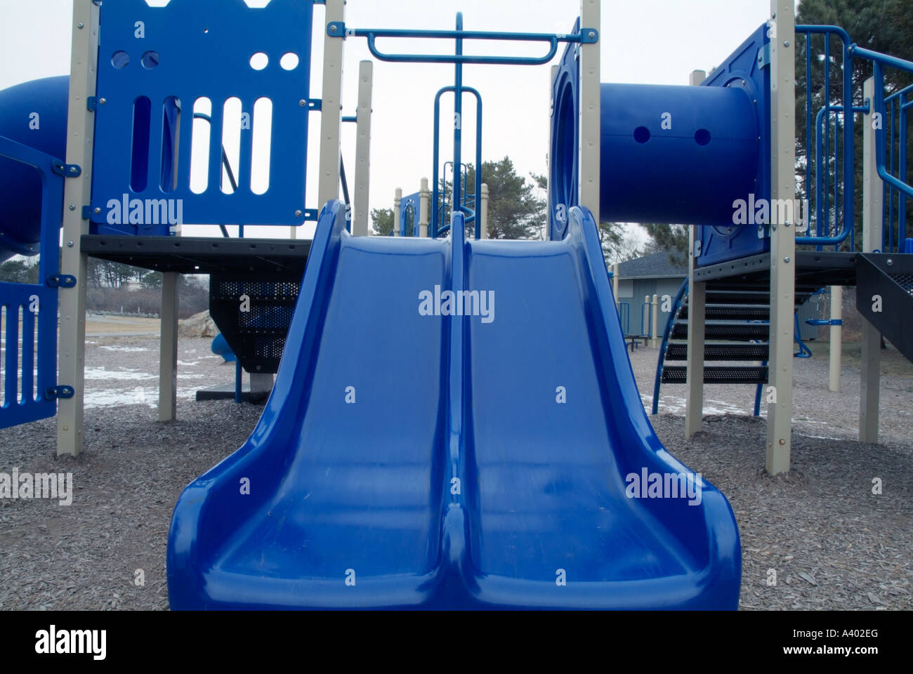 Kids Playground Equipment Stock Photo - Alamy