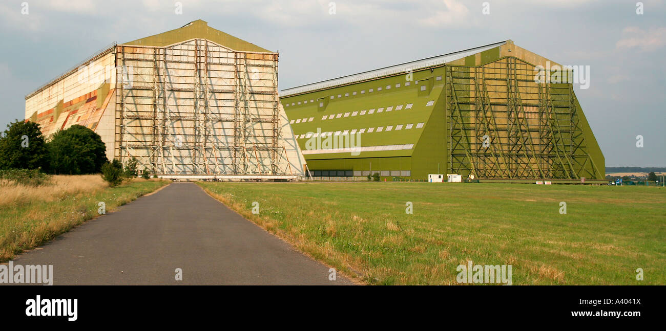 Cardington sheds in Bedford, used for Airships and was the home of the ...