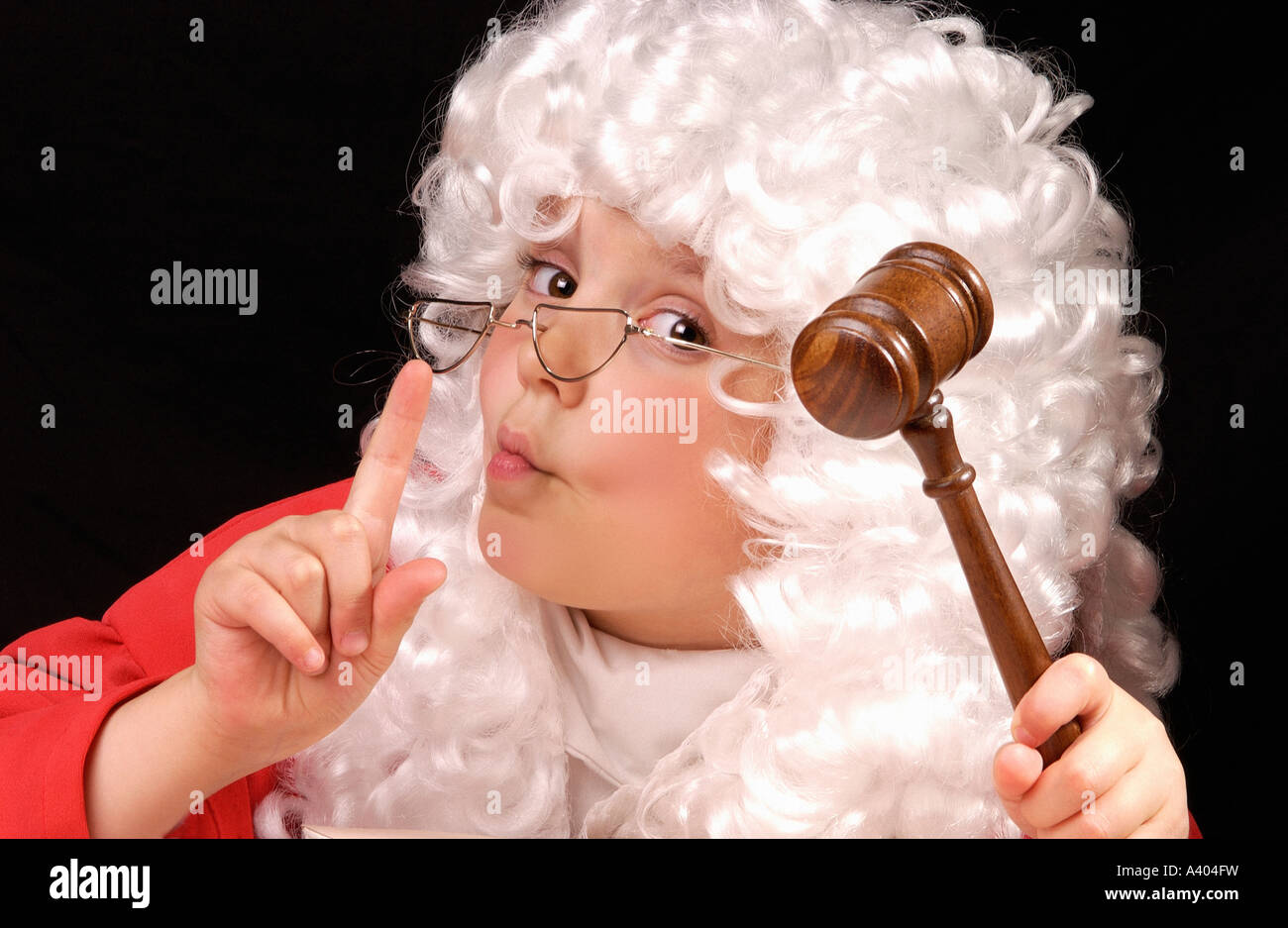 Judge gavel gown hi-res stock photography and images - Alamy