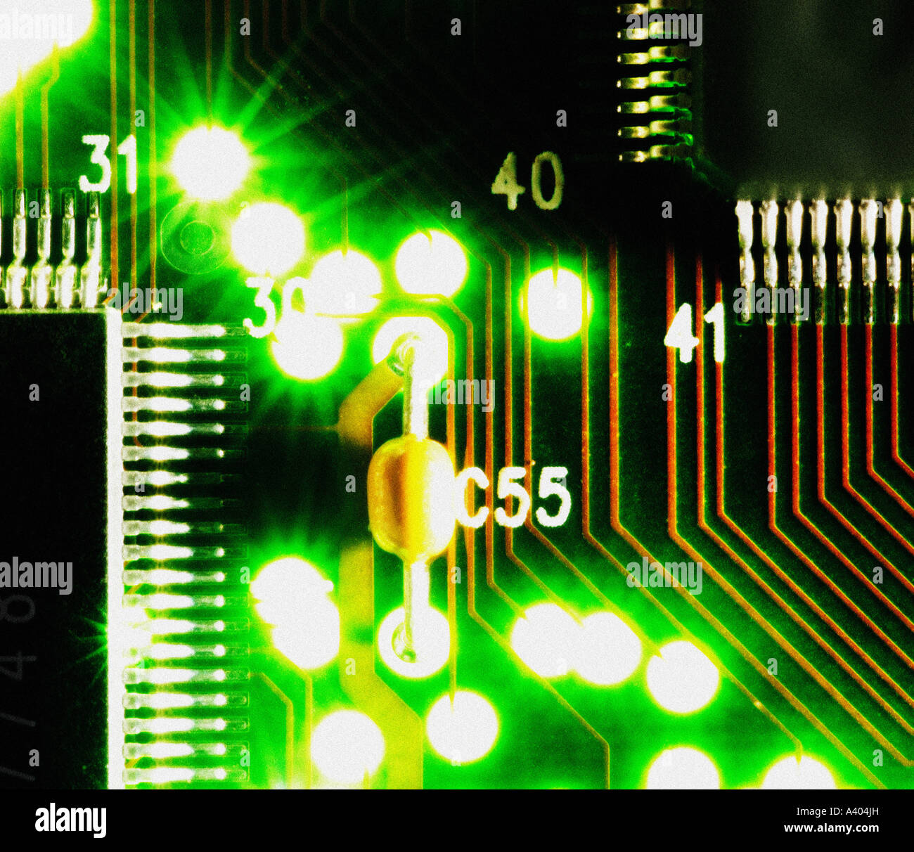 Pcb surface mount resistors hi-res stock photography and images - Alamy