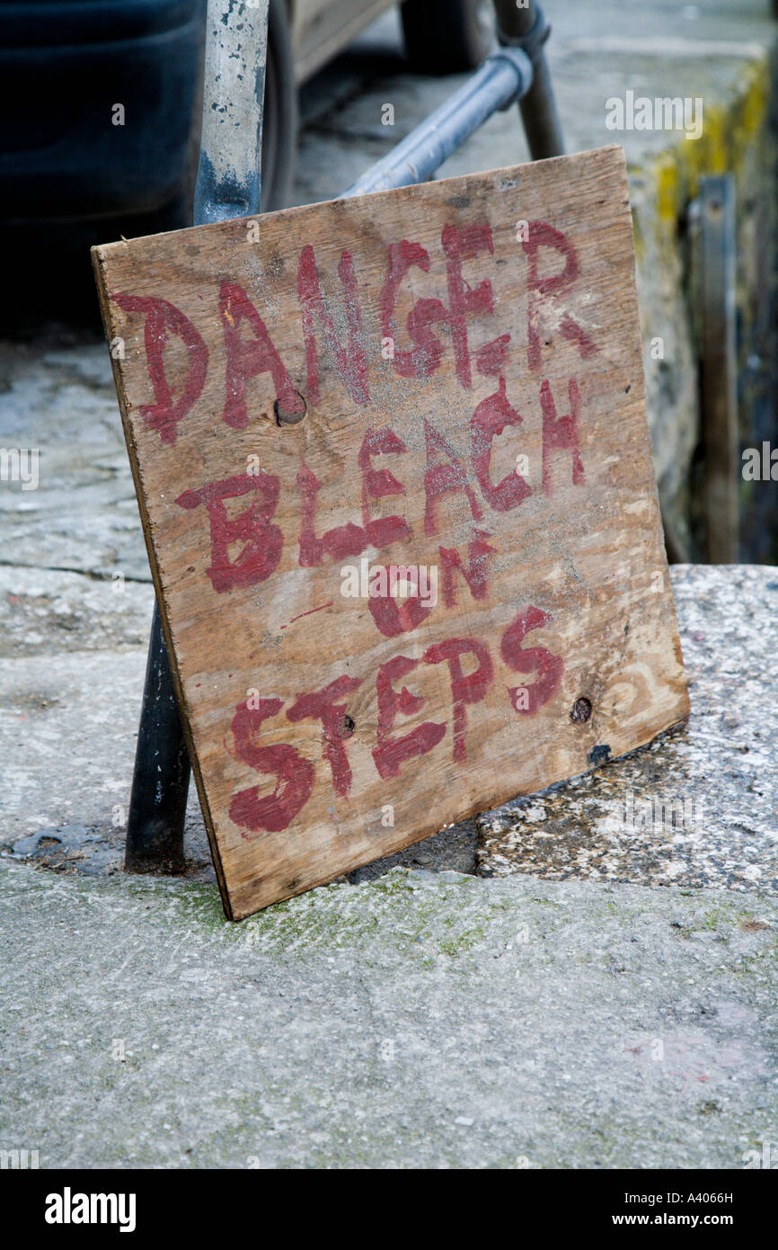 Bleach warning hi-res stock photography and images - Alamy