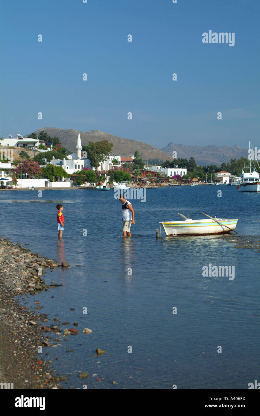 Turkey bodrum family hi-res stock photography and images - Alamy
