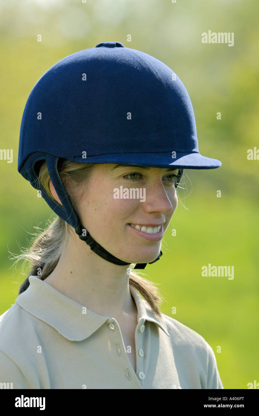 Lady Wearing Helmet High Resolution Stock Photography and Images - Alamy
