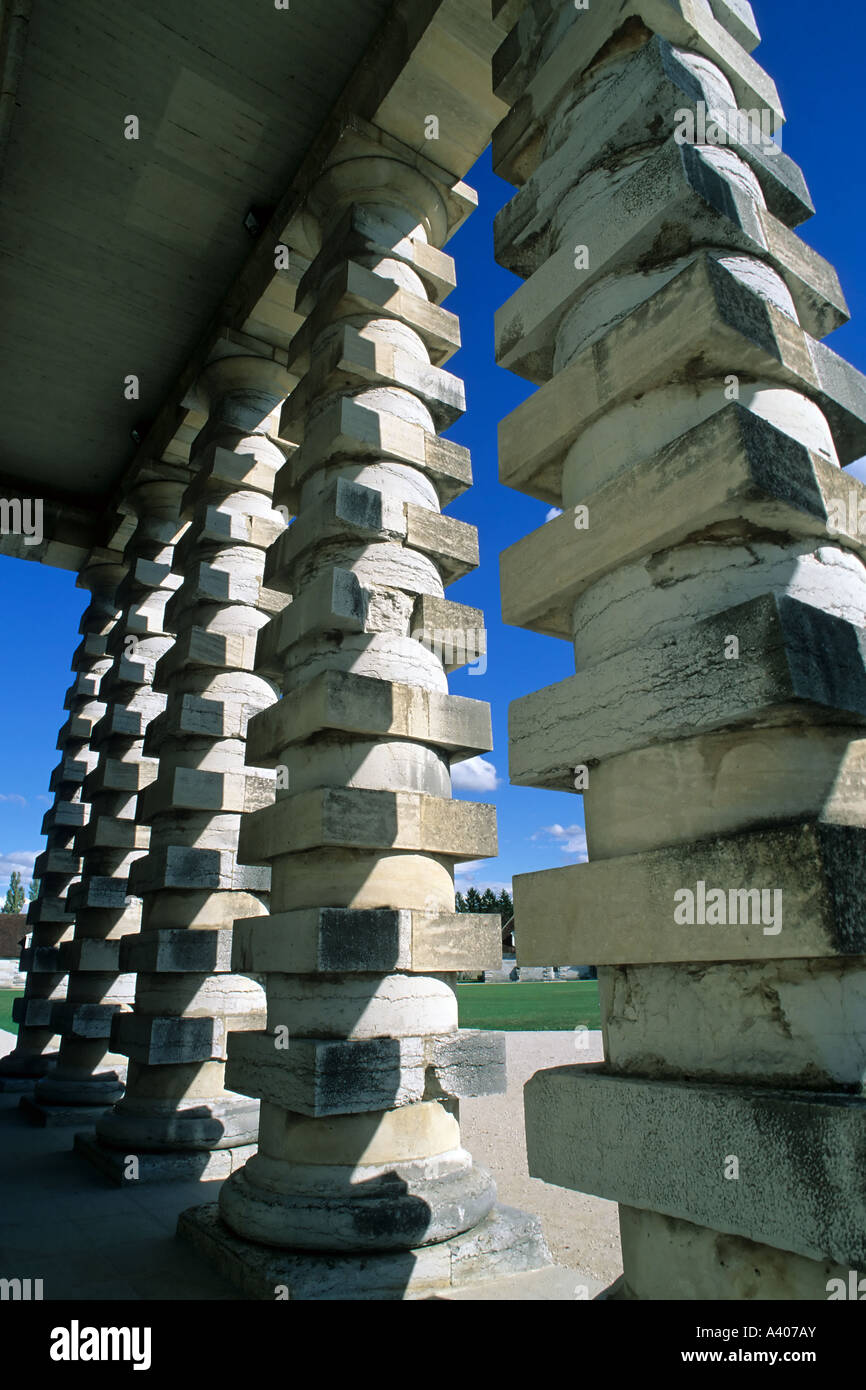 Royal saltworks of arc et built by claude nicolas ledoux hi-res stock ...