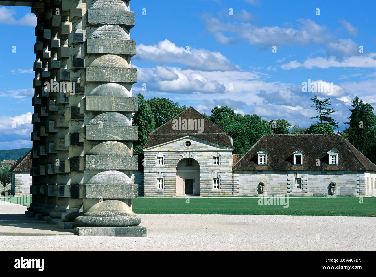 FRANCE JURA ARC-ET-SENANS SALINE ROYALE ROYAL SALTWORKS COLUMNS OF THE ...