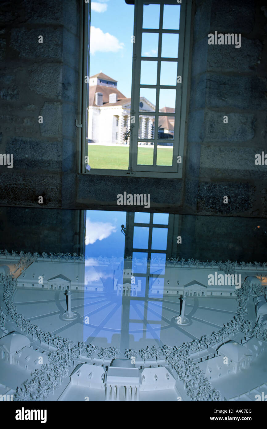 FRANCE JURA ARC-ET-SENANS LEDOUX MUSEUM SCALE MODEL OF SALINE ROYALE ...