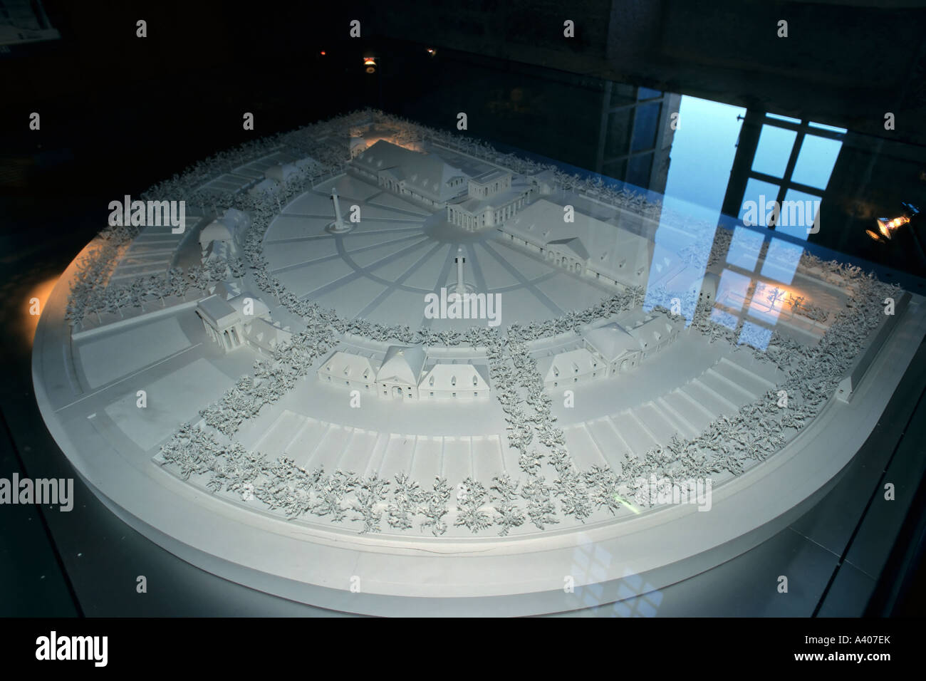 FRANCE JURA ARC-ET-SENANS LEDOUX MUSEUM SCALE MODEL OF SALINE ROYALE ...