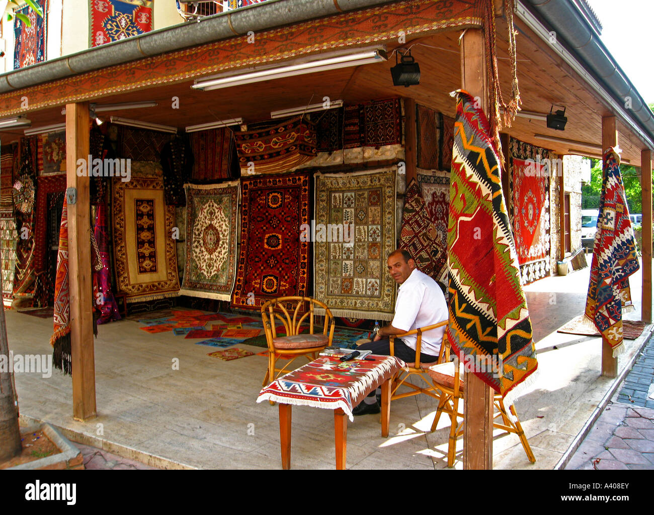 Bazaar in Alanya Turkey Stock Photo - Alamy