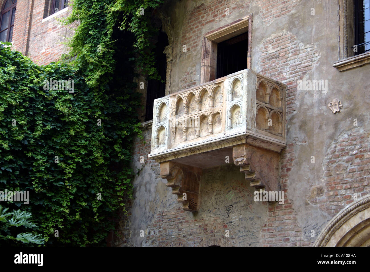 Italy Verona Casa Capuleti House of Juliet Romeo and Juliet Stock Photo ...