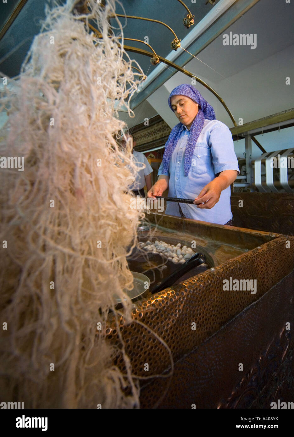 Cappadocia Carpet Factory Ortohisar Turkey Stock Photo - Alamy