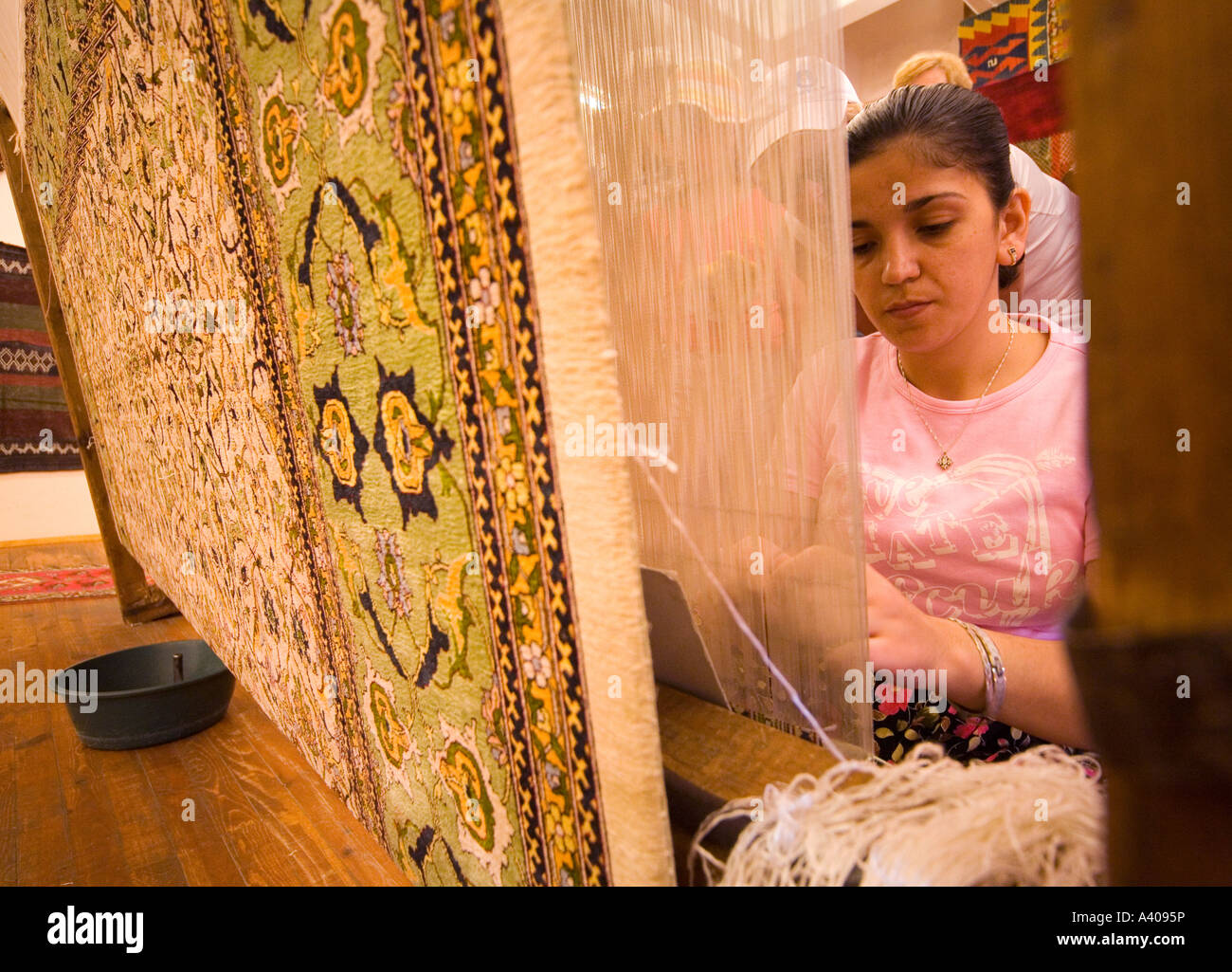 Turkey Carpet Factory Stock Photo - Alamy