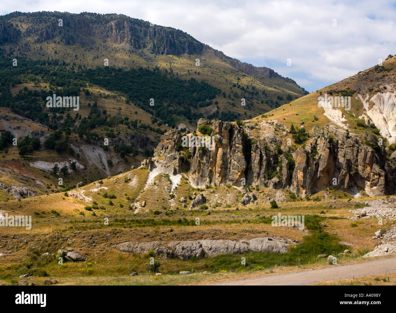 Turkey Taurus Mt Stock Photo - Alamy