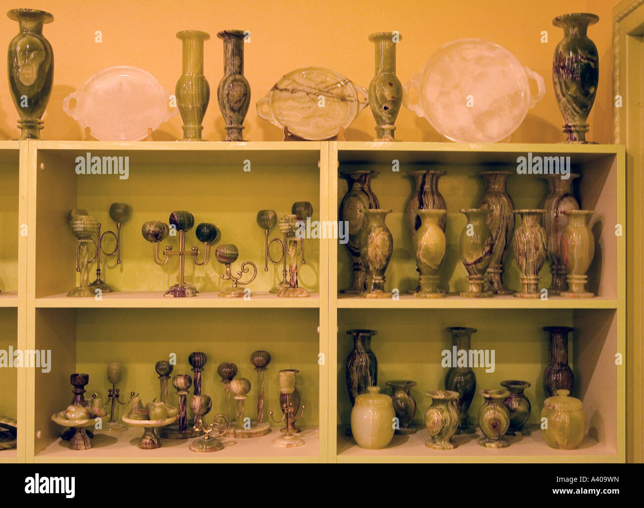 Stone and jewelry factory Cappadocia Turkey Stock Photo - Alamy