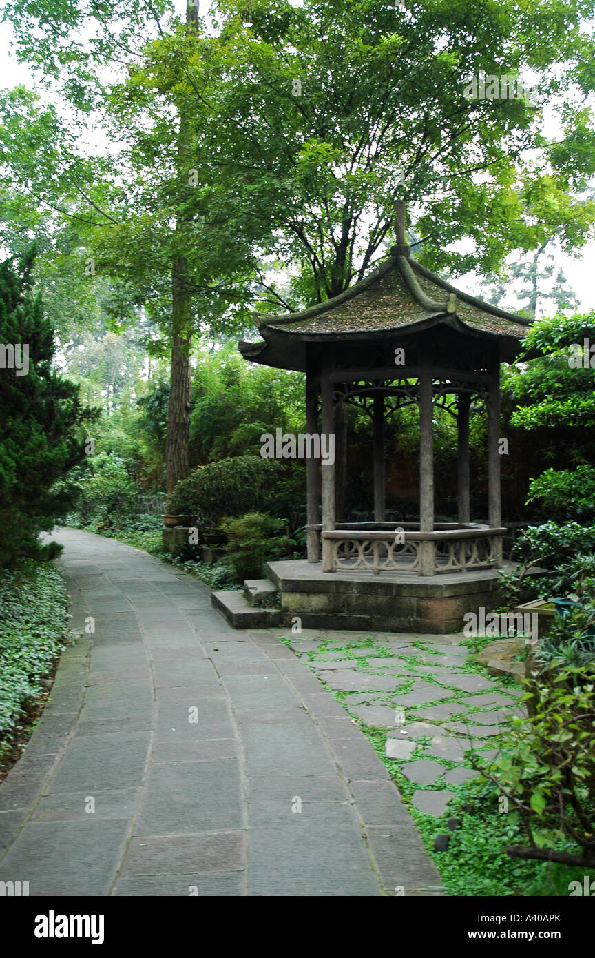 Sichuan wuhou temple hi-res stock photography and images - Alamy
