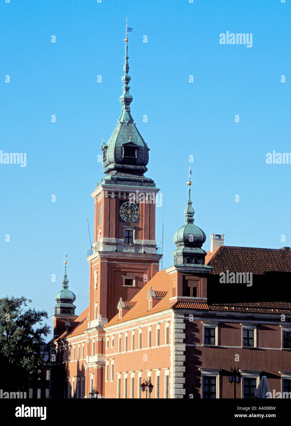 Warsaw royal castle courtyard hi-res stock photography and images - Alamy