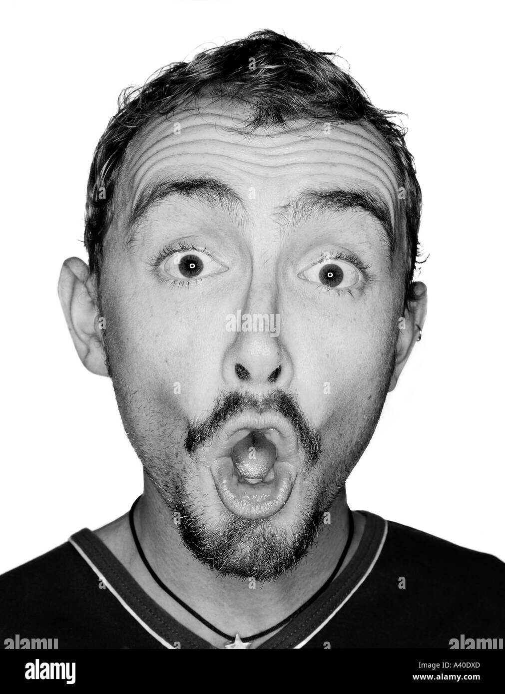 Choir singer white background Black and White Stock Photos & Images - Alamy