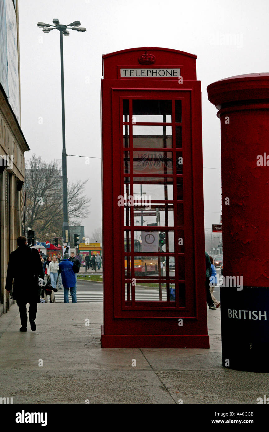 Telephone box poland hi-res stock photography and images - Alamy