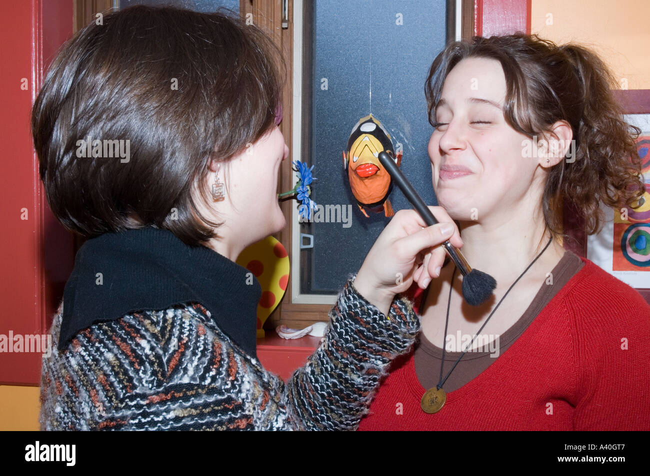 Brushing Ears High Resolution Stock Photography and Images - Alamy