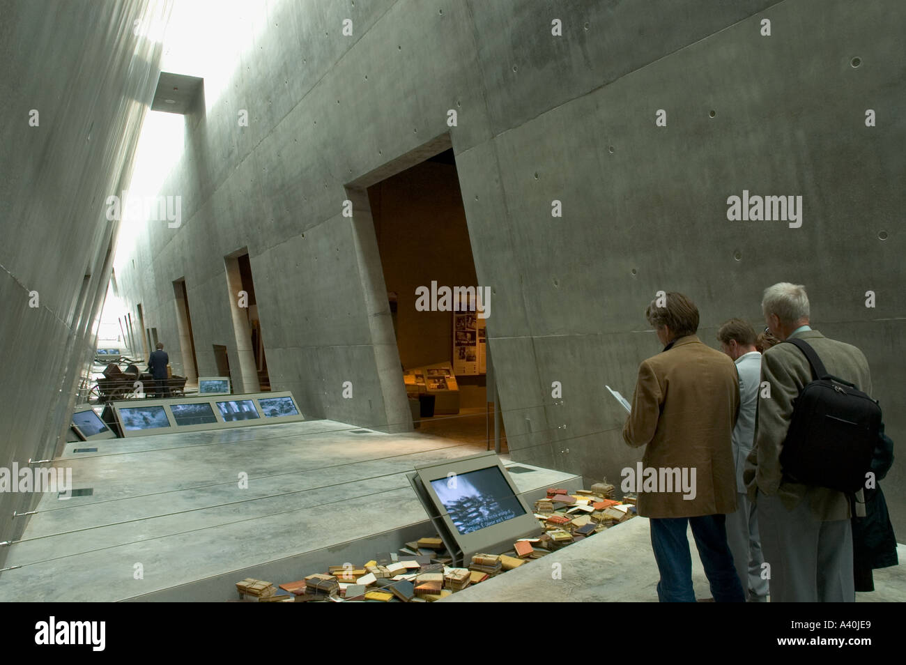Israel Jerusalem The New Yad Vashem Museum view of the prism like ...