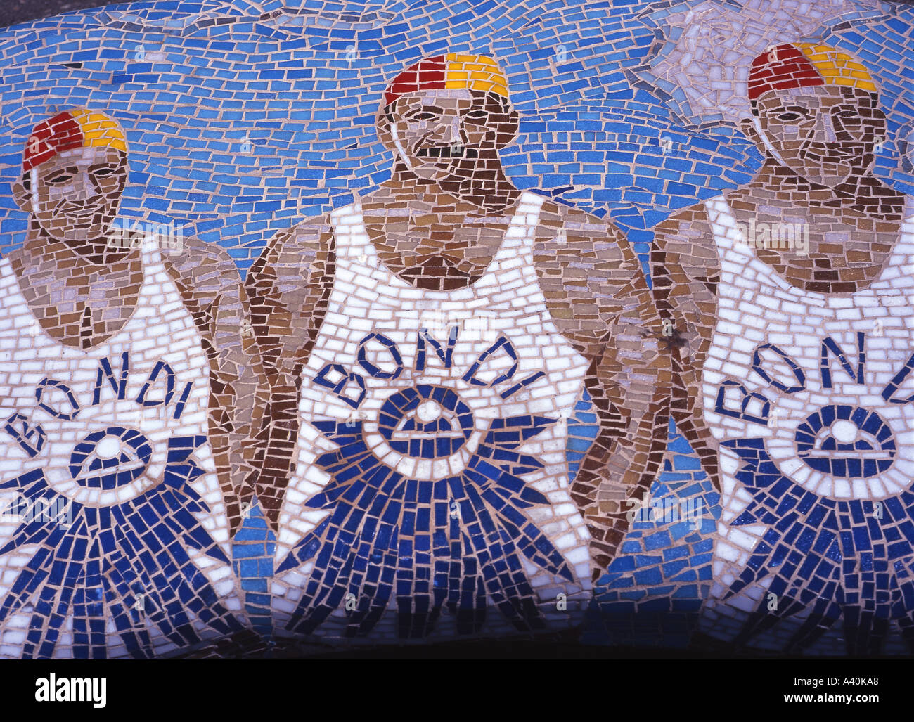 Lifegauds Mural at Bondi Beach Sydney New South Wales Australia Stock ...