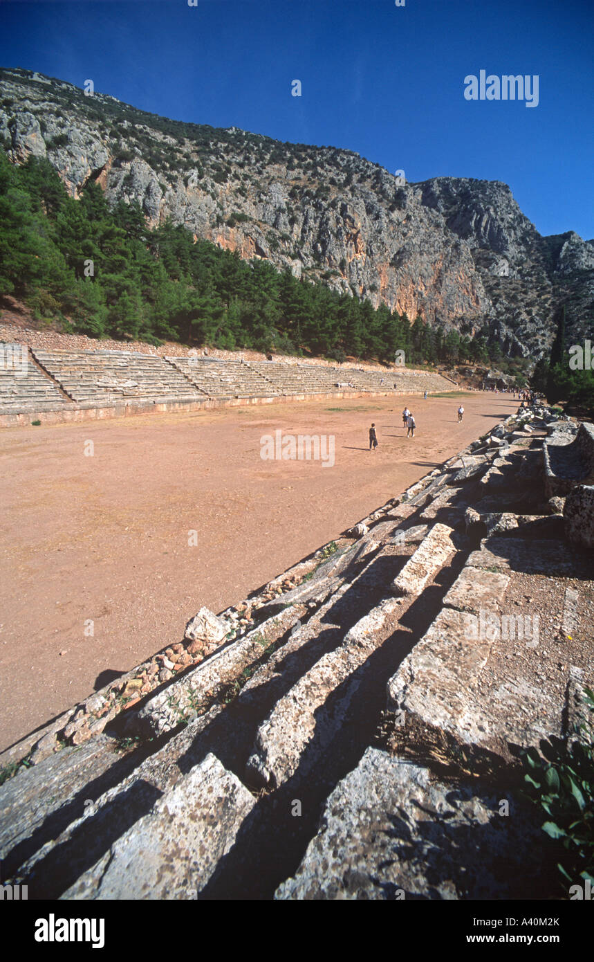 Stadium Delphi Central Greece Greece Stock Photo - Alamy