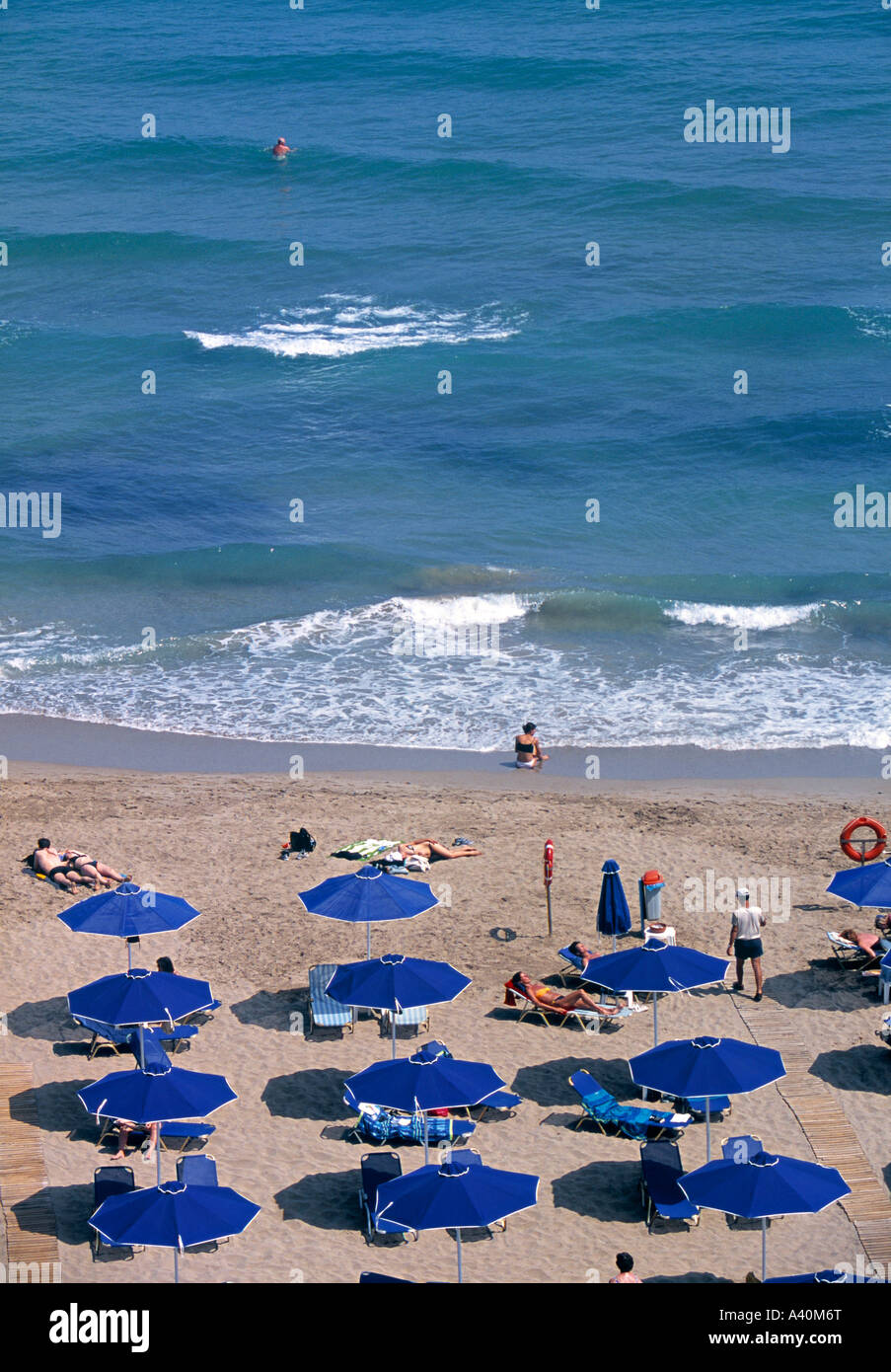 Rethminon Rethymnon Crete Greece Stock Photo - Alamy