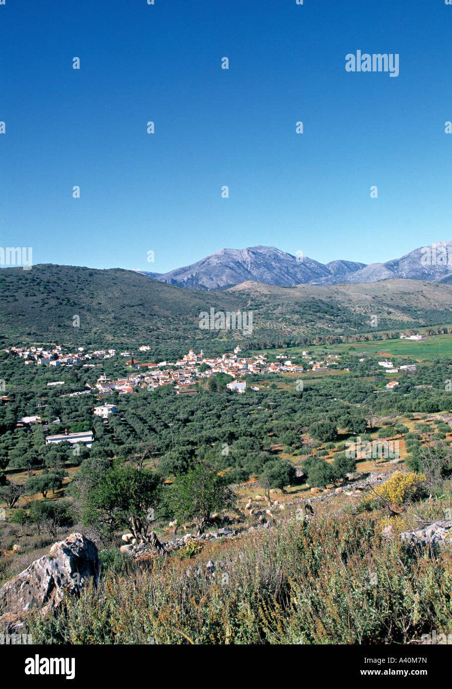 Fourni Heraklion Province Crete Greece Stock Photo - Alamy