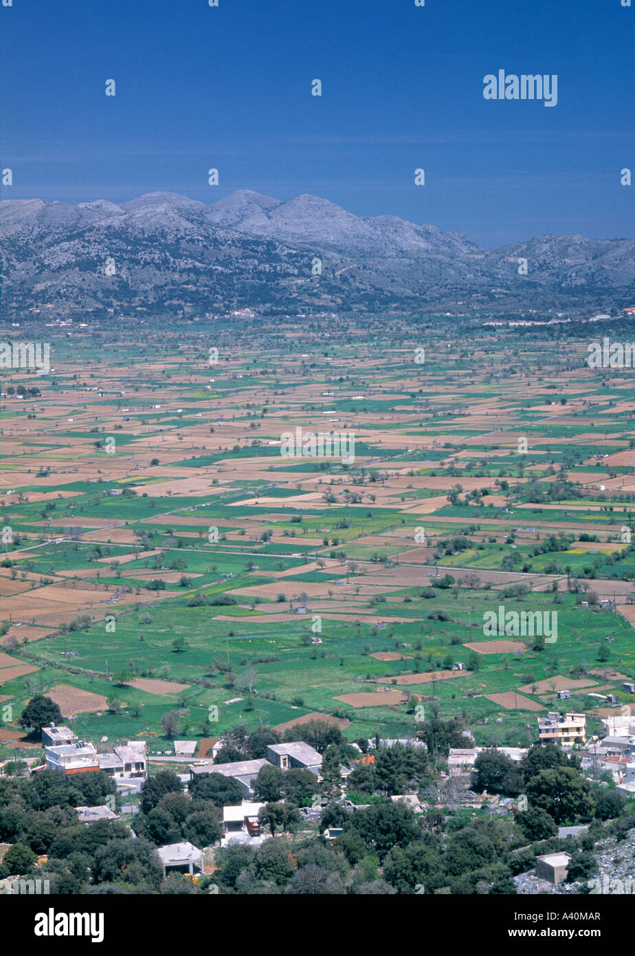 Lasithi Plateau Crete Greece Stock Photo - Alamy